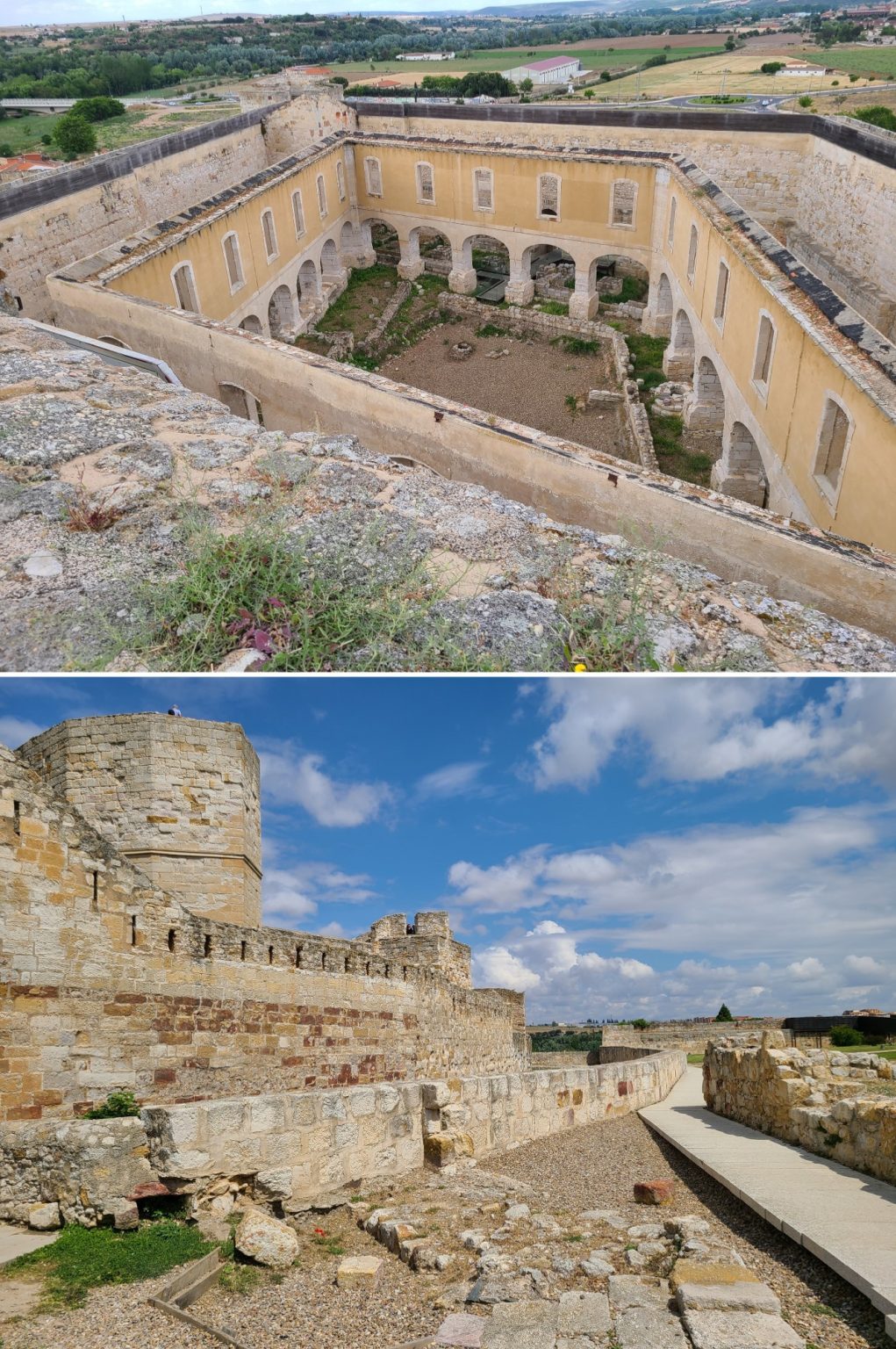 The Zamora Castle, Spain